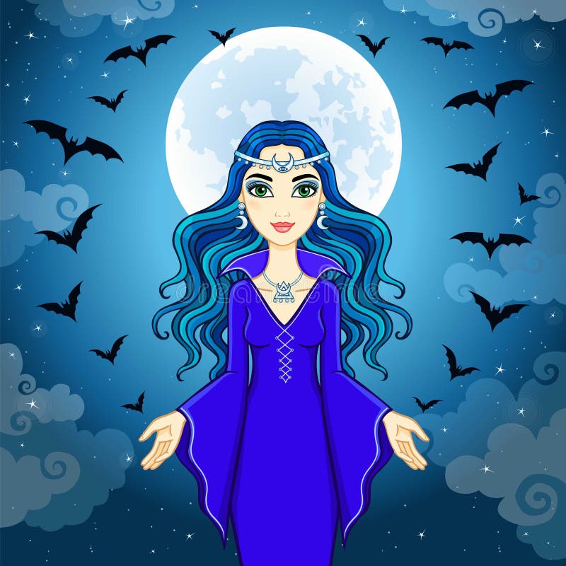 Beautiful Witch Stock Illustrations – 21,466 Beautiful Witch Stock ...