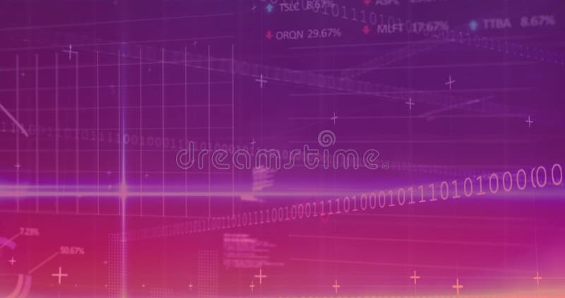 Animation Of Binary Codes Trading Board Graphs And Computer Language