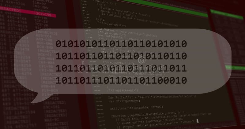 Animation of Binary Coding Over Laptop in Background Stock Video ... Animation of Binary Coding Over Laptop in Background Stock Video ...