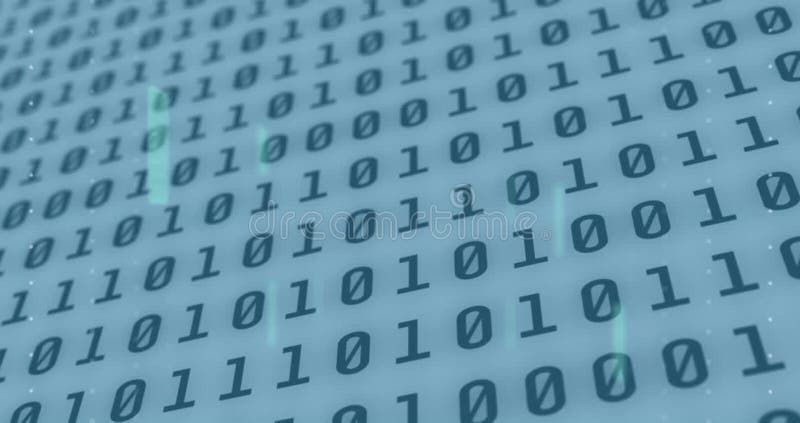 Animation of Binary Coding Over Digital Screens Stock Video - Video of interface, world: 273979591