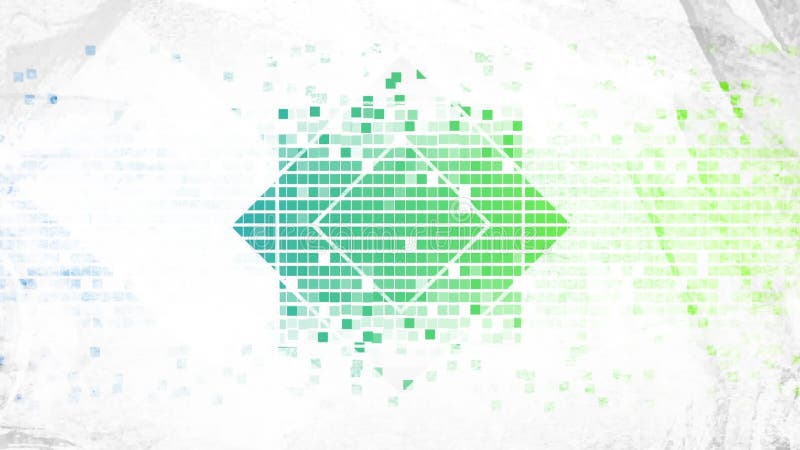 Animation of Blinking Squares Forming Geometric Shapes Stock Footage ...