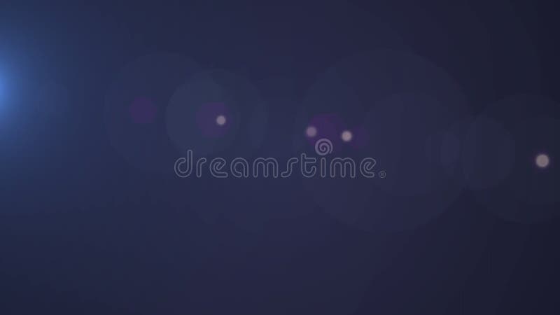 Animation of Blue Glowing Light Moving on Blue Background Stock Video ...