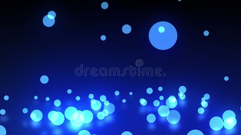 Animation of Blue Spot Lights Falling on Blue Background Stock Video ...