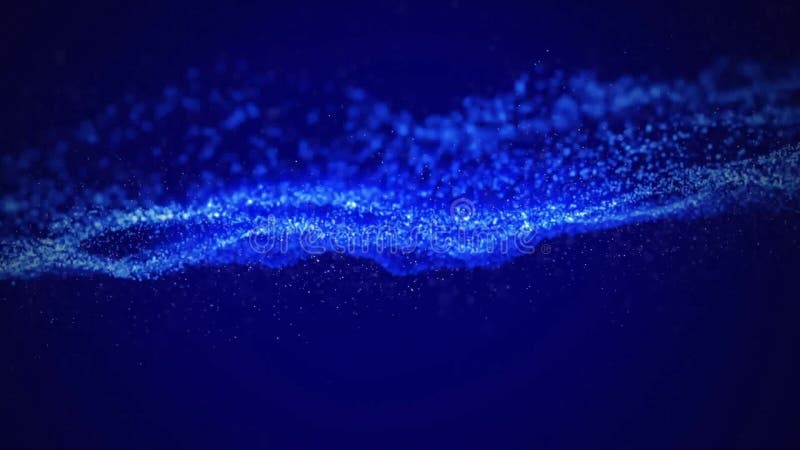 Animation of Blue Spots on Blue Background Stock Video - Video of ...