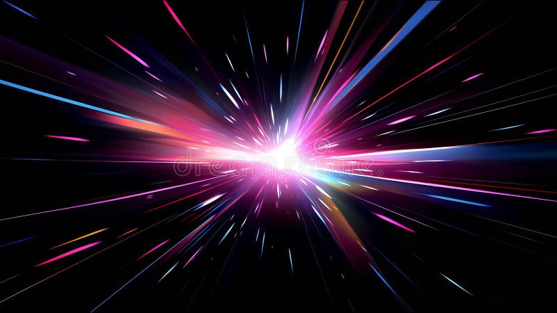 Animation of Bright Firework Sparks on a Black Background Stock Video ...