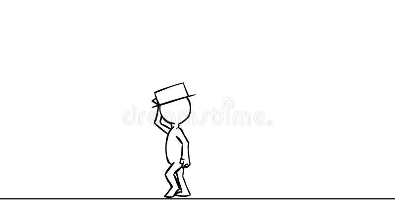 Michael Jackson Moonwalk Animation