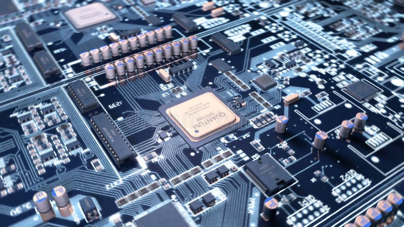 Inside Quantum PC. Quantum Computing, Circuit at Work - Superposition ...