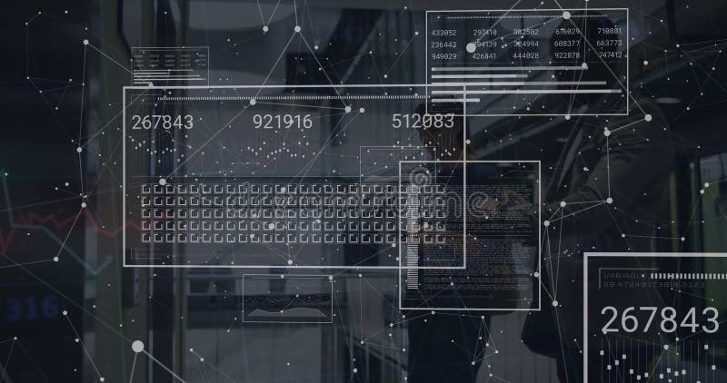 Animation of Changing Numbers, Loading Bars, Connected Dots, Diverse ...