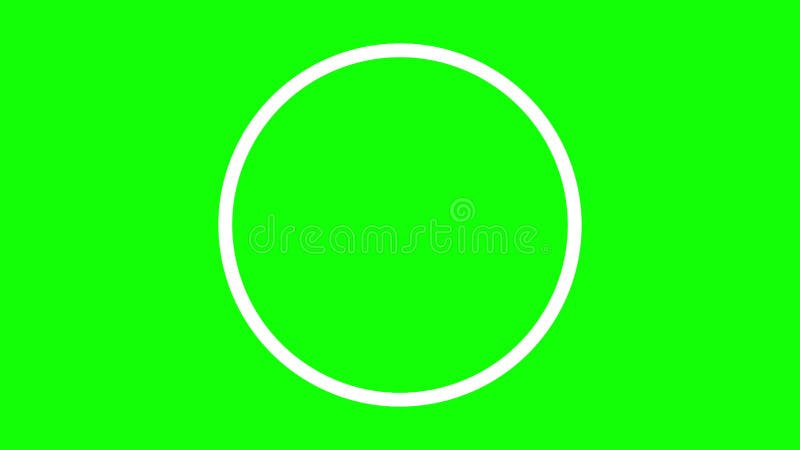 Animation of Check Mark Sign. Sign on Green Screen Background Stock ...