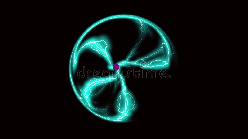 Animation of a Circular Fire Flash in the Middle. Stock Video - Video ...