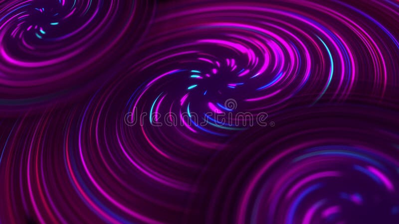 Animation of a Circular, Multi-colored Rotating Wave. Colored Lines ...