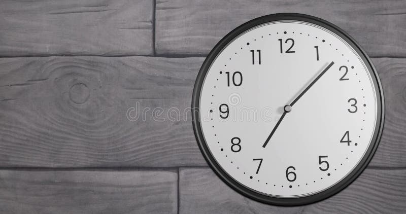 Animation of Clock Ticking Over Grey Tiled Background Stock Video ... Animation of Clock Ticking Over Grey Tiled Background Stock Video ...
