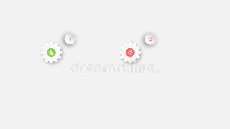 Animation Colorful Blank Shape for Design Infographic Templates with ...