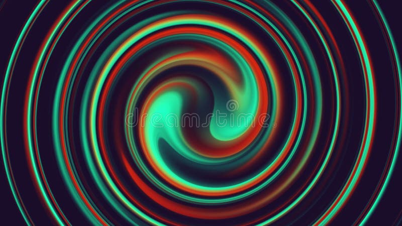 Circular Motion of Colorful Objects with Pointed Ends Stock Video ...