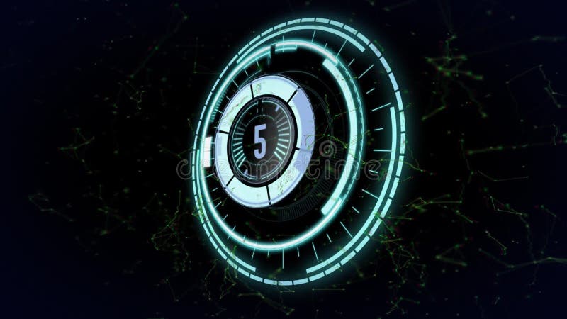 Animation of Combination Safe Lock Turning on Black Background Stock ...