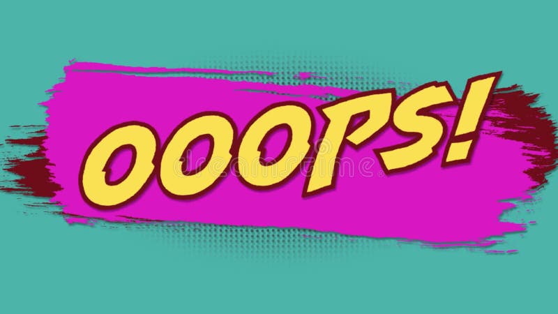 Animation of Comic 5 Options Text Over Multiple Comic Speech Bubbles ...