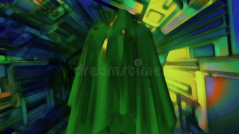 Animation in Comic Style of Flying Ghost Stock Video - Video of creepy ...