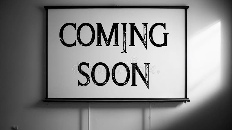 Animation of Coming Soon Text Stock Footage - Video of promotion ...