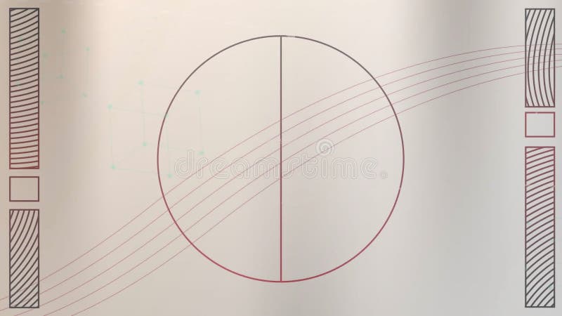 Animation of Computer Game Screen Drawing on White Background Stock ...