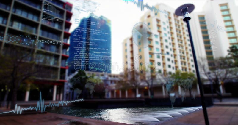 Animation of Computer Language, Maps, Radars, Time Lapse of People ...