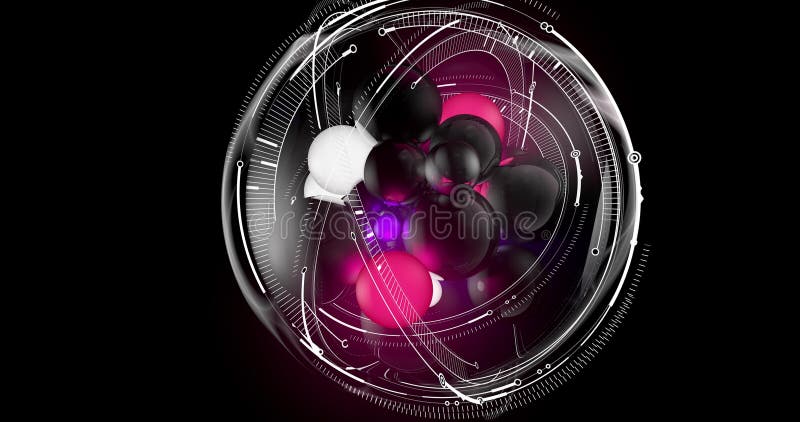 An Animation of a Conceptual Sphere Moving and Changing with the ...