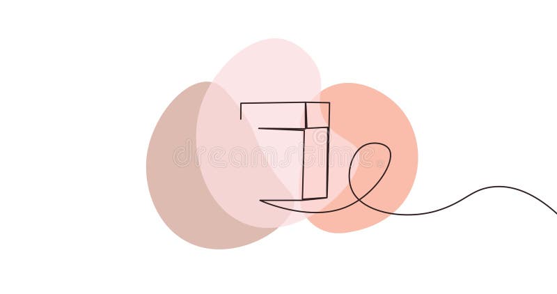 Animation in Continuous Linear Style Stock Video - Video of linear ...