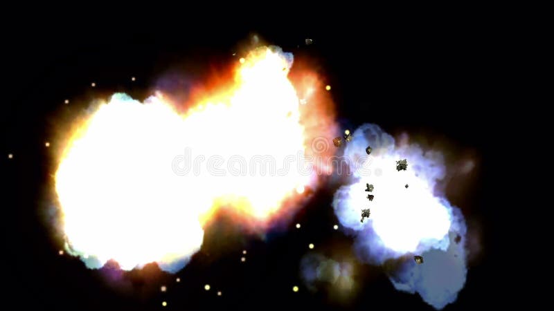 Eye Turning into Cosmic Galaxy with Black Hole Stock Footage - Video of ...