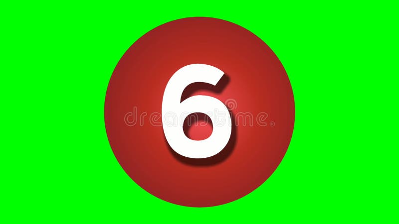 Animation of Countdown of Digital Display Timer or Clock Stock Video ...