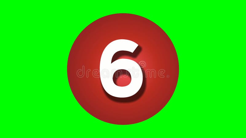Animation of Countdown of Digital Display Timer or Clock Stock Video ...
