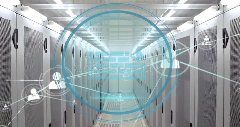 Animation of Cyber Security Data Processing Over Computer Servers Stock ... Animation of Cyber Security Data Processing Over Computer Servers Stock ...