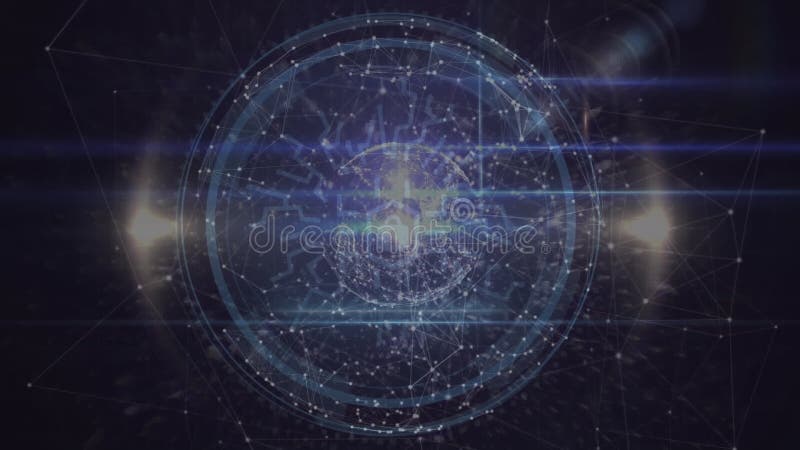 Animation of Cyber Security Text, Data Processing and Connections with ... Animation of Cyber Security Text, Data Processing and Connections with ...