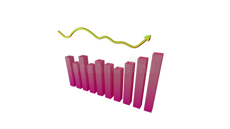 Chart Showing Changing Statistics Stock Video - Video of statistics ...
