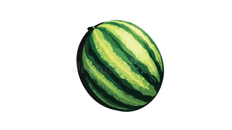 Animation of 3D Watermelon Icon with 4K Quality Stock Video - Video of ...