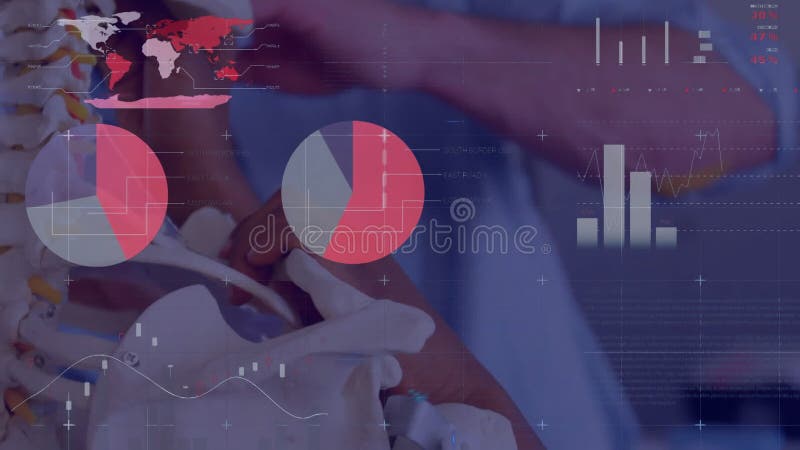 Animation of Data Processing on Charts Over Diverse Male Teacher and ... Animation of Data Processing on Charts Over Diverse Male Teacher and ...