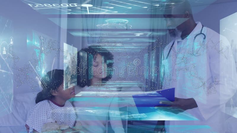 Animation of Flag of Mexico Over African American Female Doctor Stock ... Animation of Flag of Mexico Over African American Female Doctor Stock ...