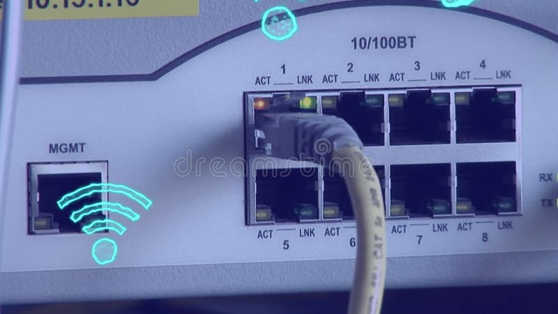 Animation of Data Processing Over Computer Server Stock Video - Video of server, database: 279552887