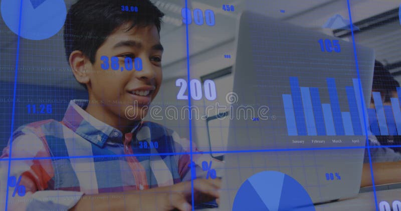 Animation of Data Processing Over Diverse Schoolchildren Using Laptop ...