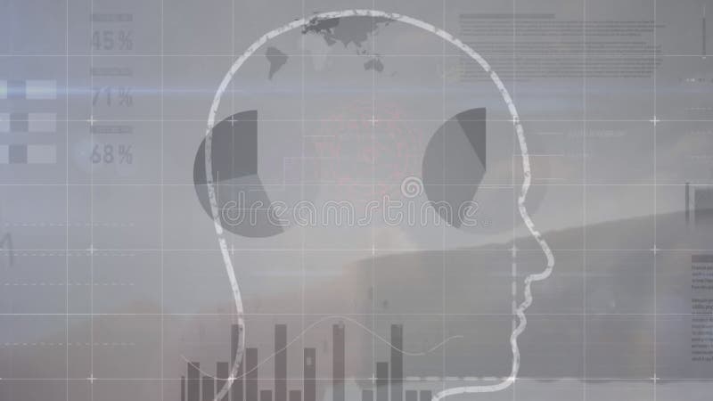 Animation of Data Processing Over Hands with Keys and Hand Drawing ...