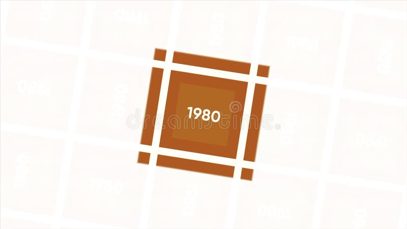 Animation with Date of 80s. Motion. Background Animation with Stylish ... Animation with Date of 80s. Motion. Background Animation with Stylish ...