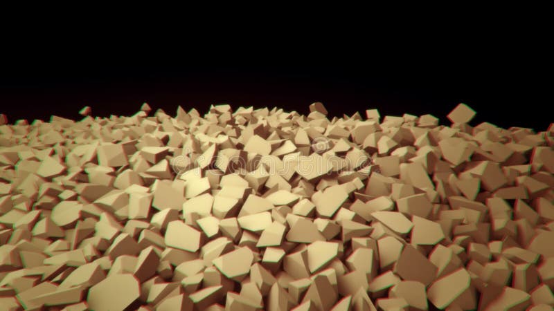 Crumbling Brick Wall Chroma Key Footage Stock Footage - Video of pieces ...