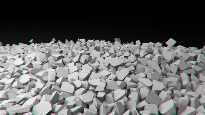 Animation of a Collapsing DNA Strand, Close-up. Stock Video - Video of ...