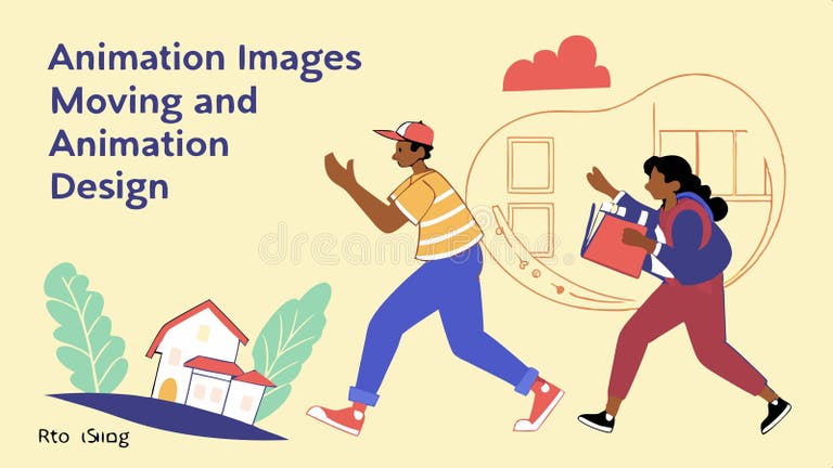 Animation Design Process, Creative Workflow Motion Art Vector Design ...