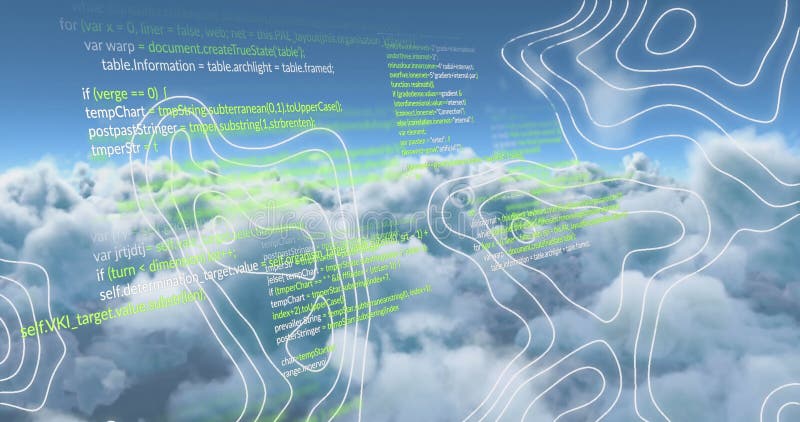 Animation Of Digital Abstract Patterns With Programming Language