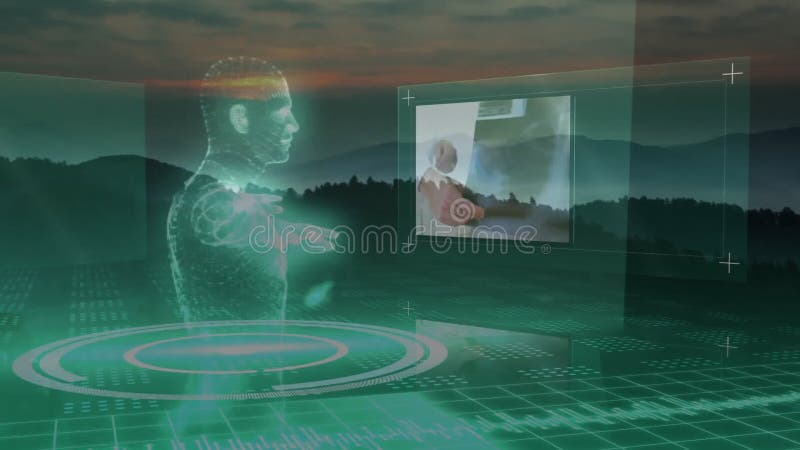 Animation of Digital Human Using Futuristic Holographic Interface in ...