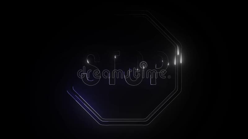 A Stop Sign Marks the Entrance To a Winding Gravel Road through a Dense ...