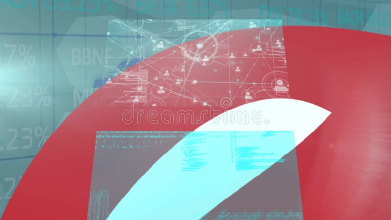 Animation of Diverse Data Moving on Screens Stock Video - Video of ...