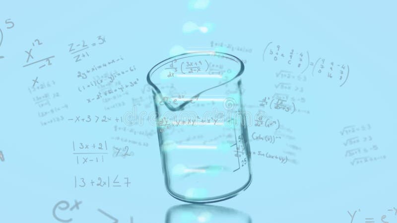 Animation of Dna Helix, Mathematical Equations Over Rotating Empty ...
