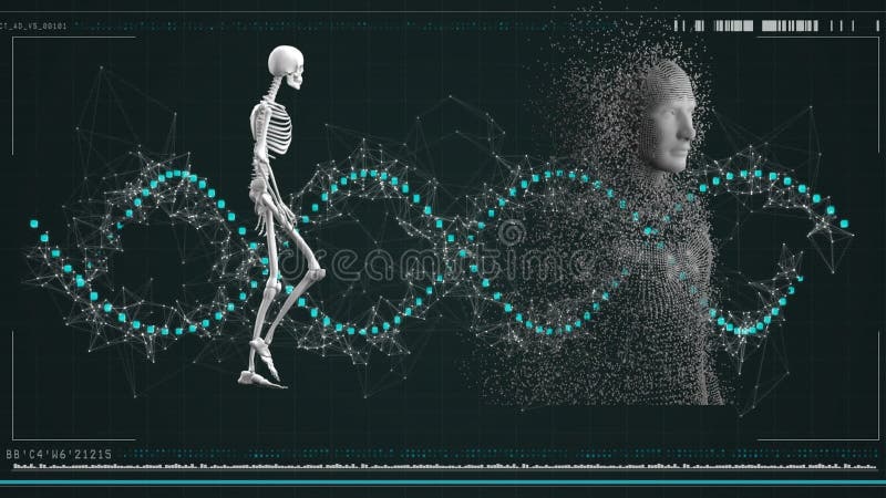 Animation of Dna Strand and Data Processing with Human Skeleton Body ...