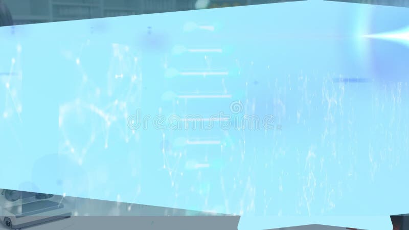 Animation of Dna Strand and Networks of Connections Over Diverse ...