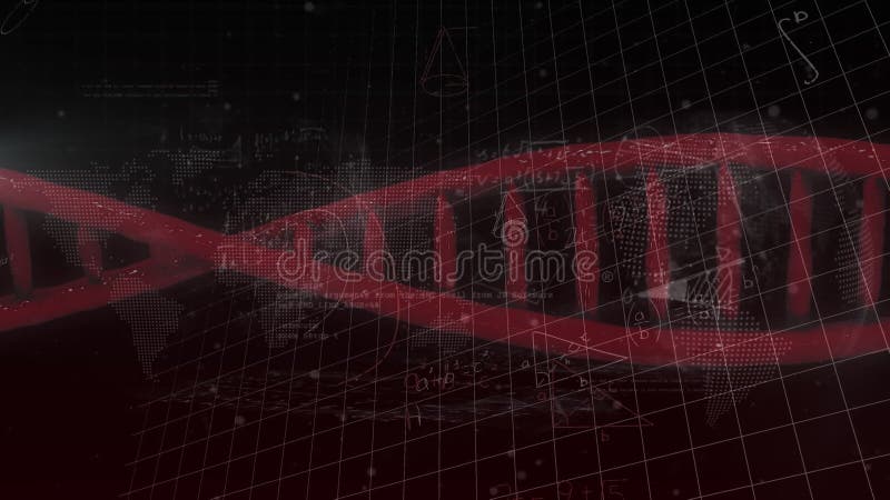 Animation of Dna Structures and Globe Spinning Over Mathematical ...